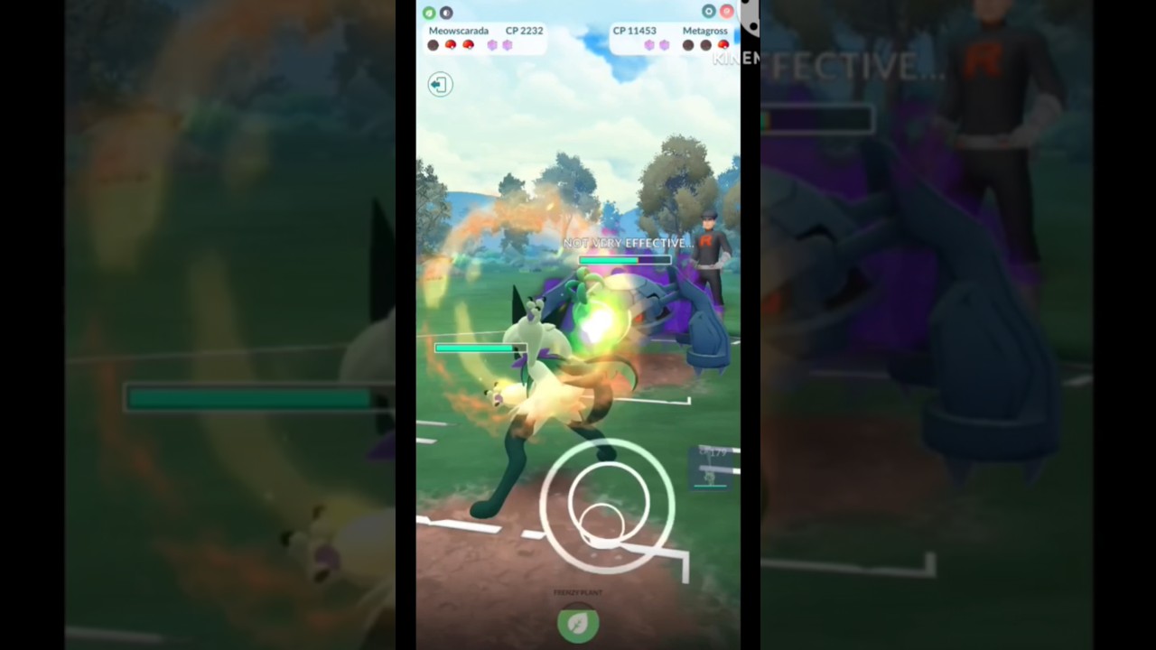 Full Meowscarada evolution fight 😮 #pokemongo #shorts - YouTube