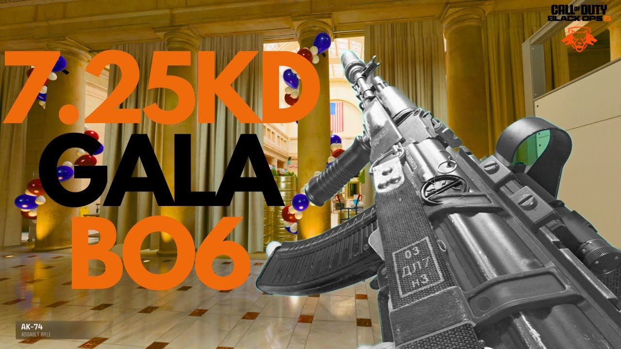7.25KD ON GALA - BLACK OPS 6 "BETA" (No Commentary) 4K 60FPS - YouTube