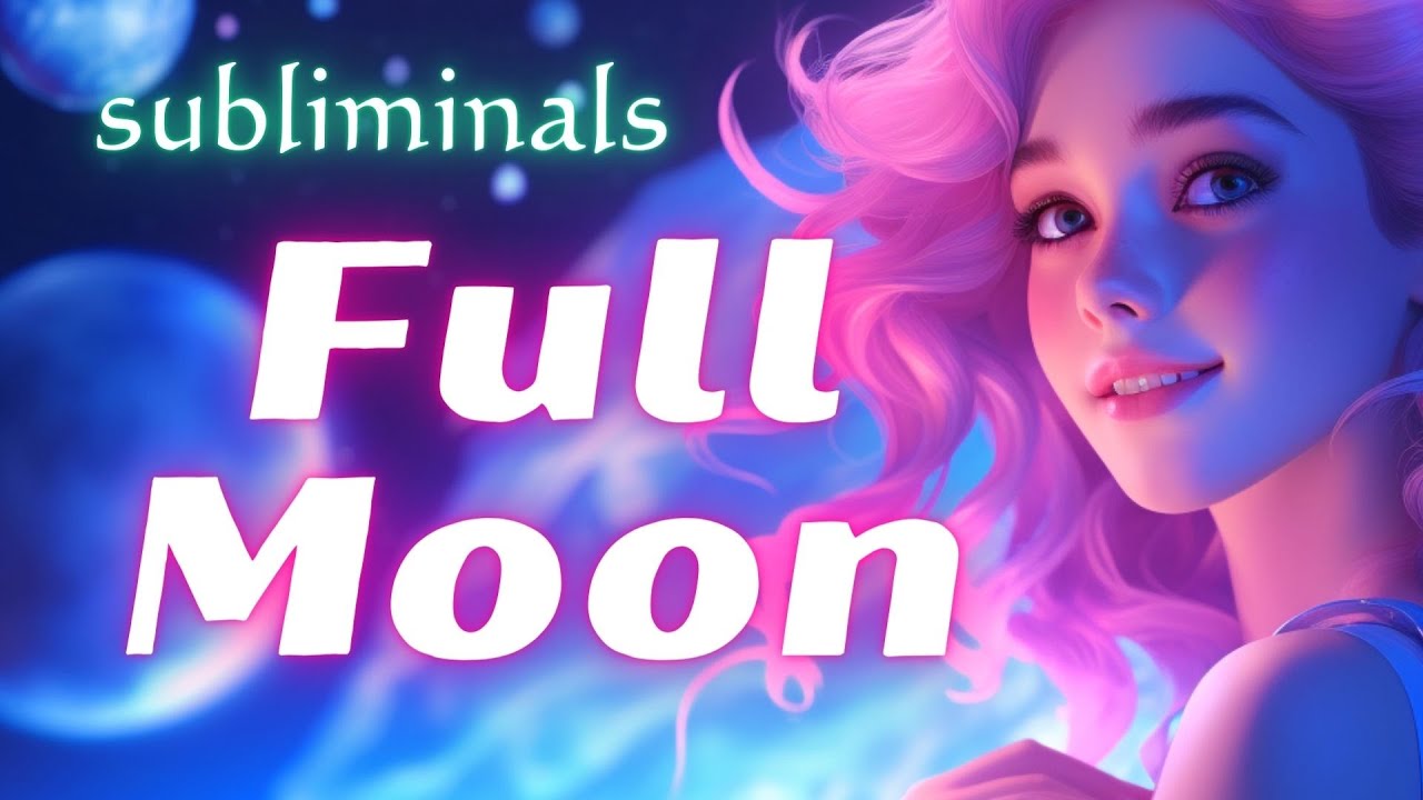 🌕 FULL MOON Spells Subliminals for Healing and Manifestation #fullmoon ...