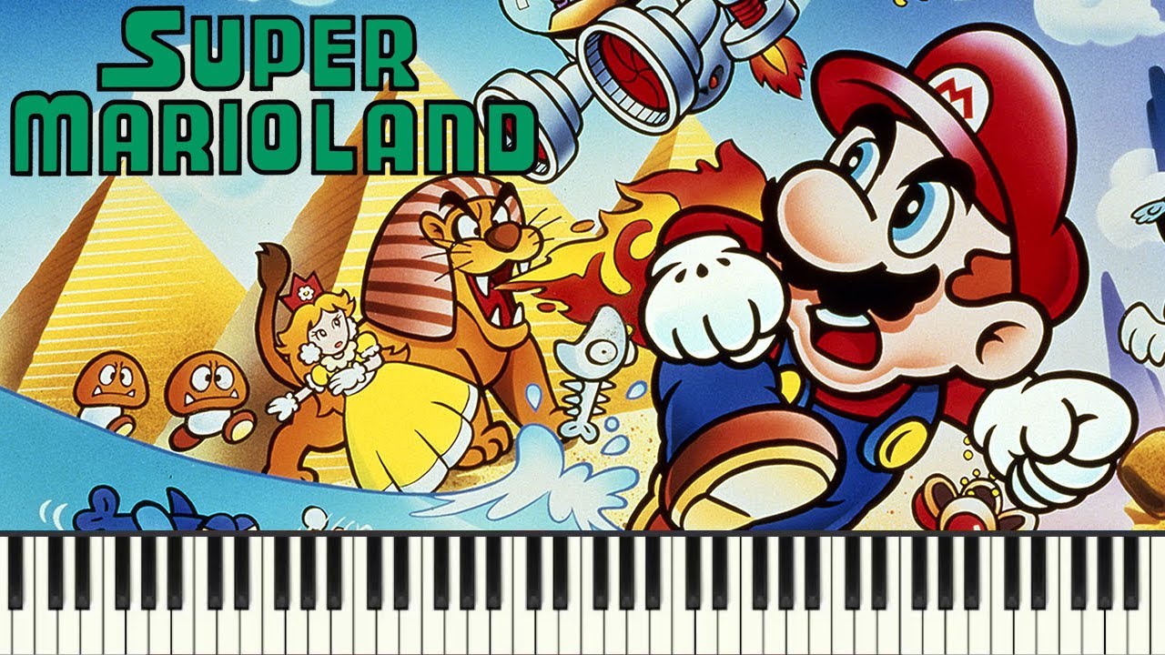 Super Mario Land - Ground Theme [Piano Arrangement] - YouTube