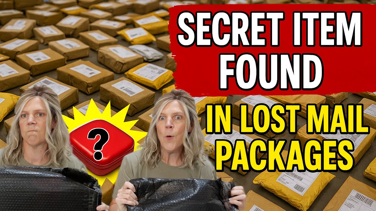 Must Watch SECRET ADULT Item Found in LOST MAIL Packages! - YouTube