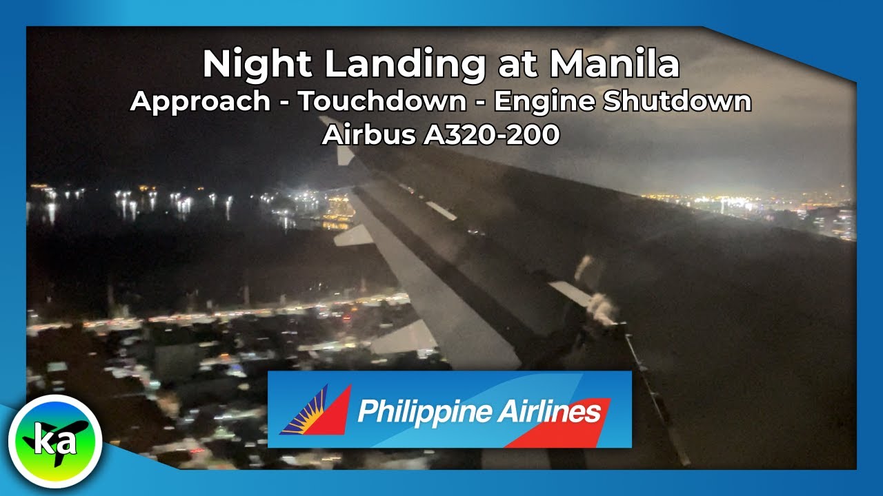 Philippine Airlines (PAL Express) | Airbus A320-200 | Landing at Manila ...