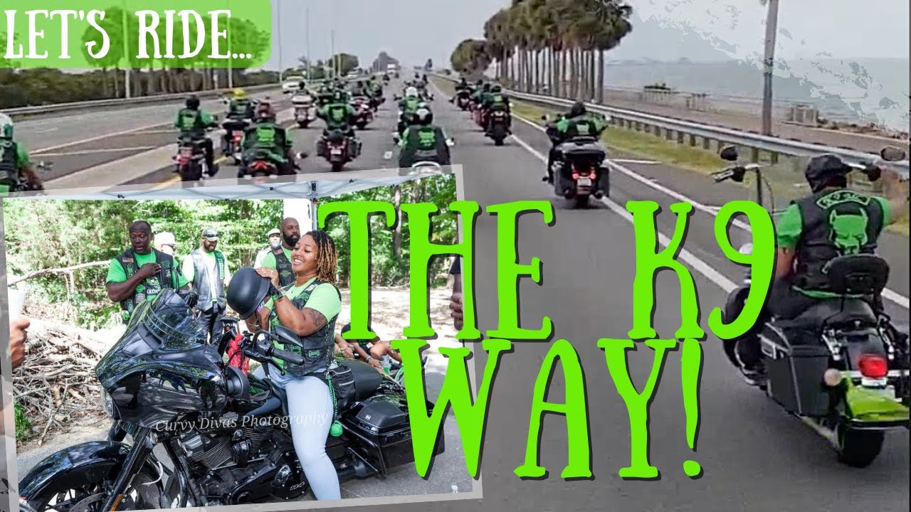 First time LEADING a LARGE ride 😬| 24th K9MC Anniversary Weekend 💚🖤 ...