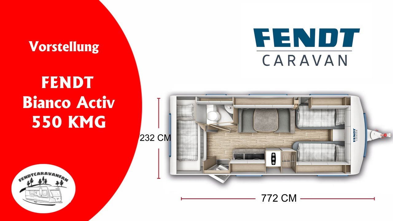 Vorstellung FENDT Caravan Bianco Activ 550 KMG (2025) | fendtcaravanfan ...