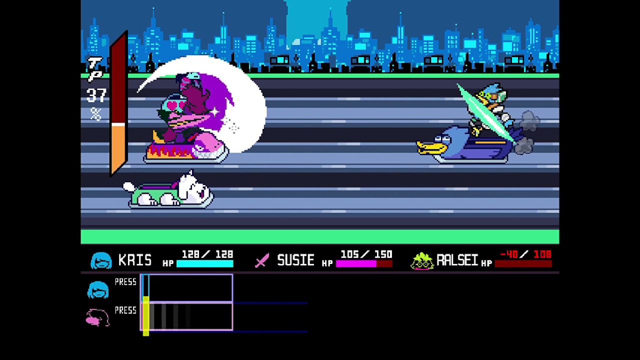 DELTARUNE Chapter 2: Berdly Boss Fight (No Mercy) - YouTube