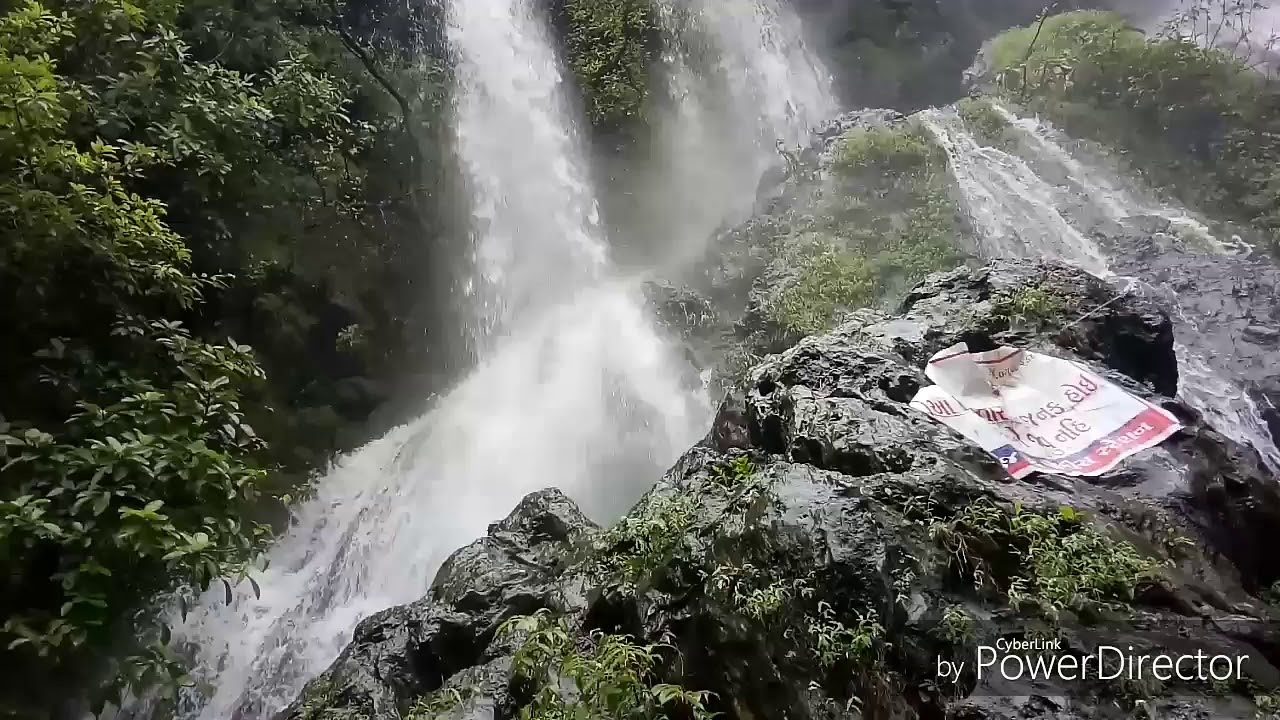 Hathani Mata Waterfall, Panchmahol - YouTube