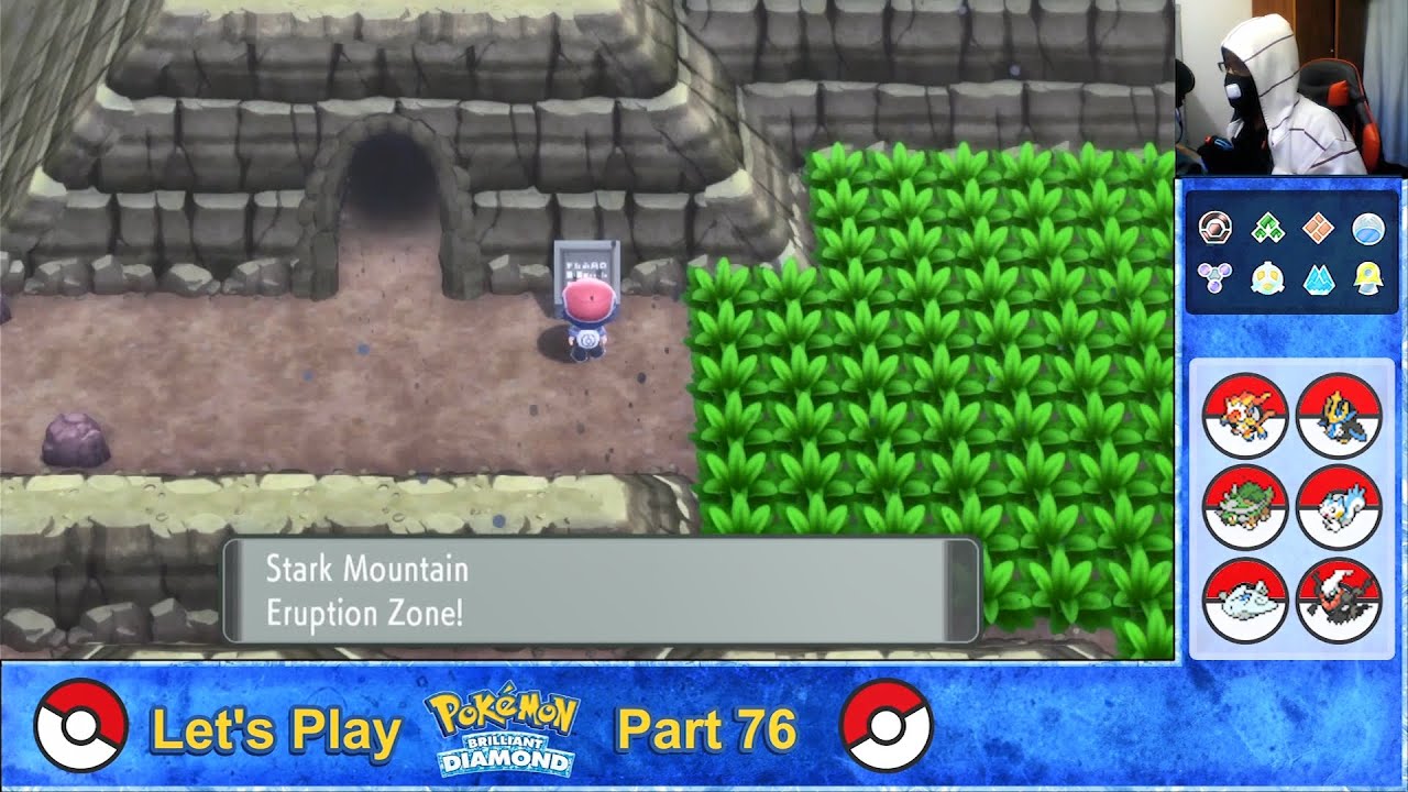 Lets Play Pokemon Brilliant Diamond Part 76 Postgame; Stark Mountain ...