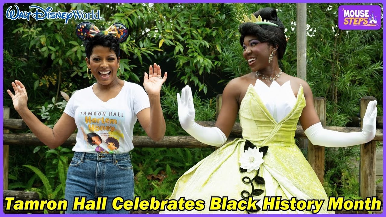 Tamron Hall Celebrates Black History Month at Walt Disney World w ...