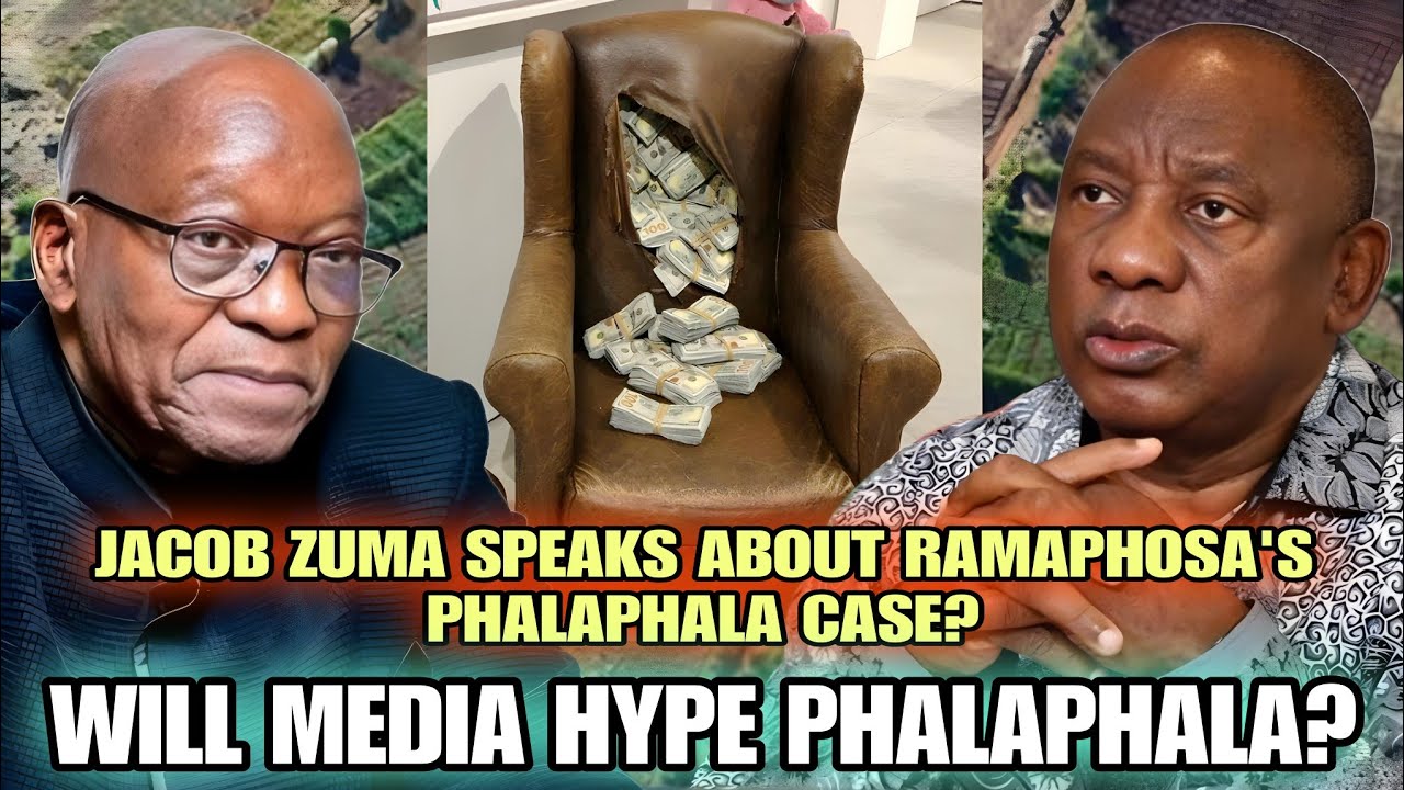Jacob Zuma Speaks About Ramaphosa's Phalaphala Case!, Will Media Hype ...