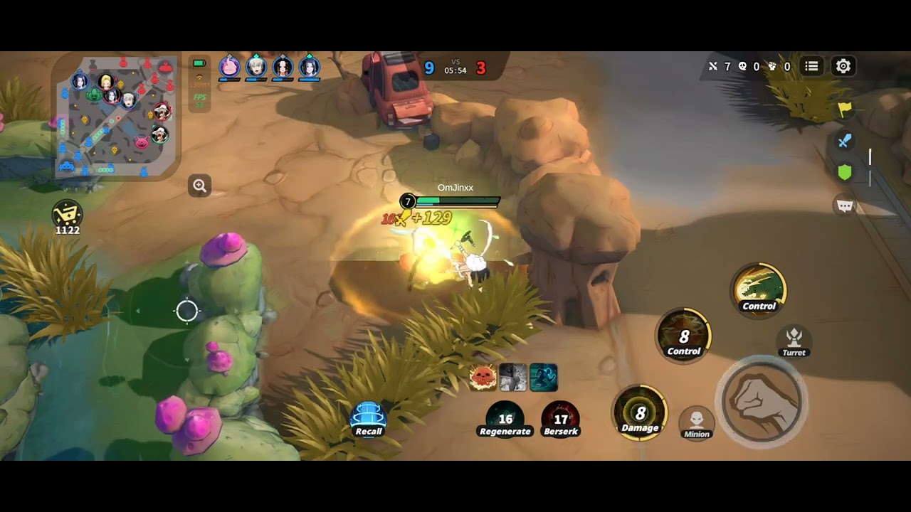Pemula main Rank MOBA JUMP:ASSEMBLE menggunakan Asus ROG 8 - YouTube