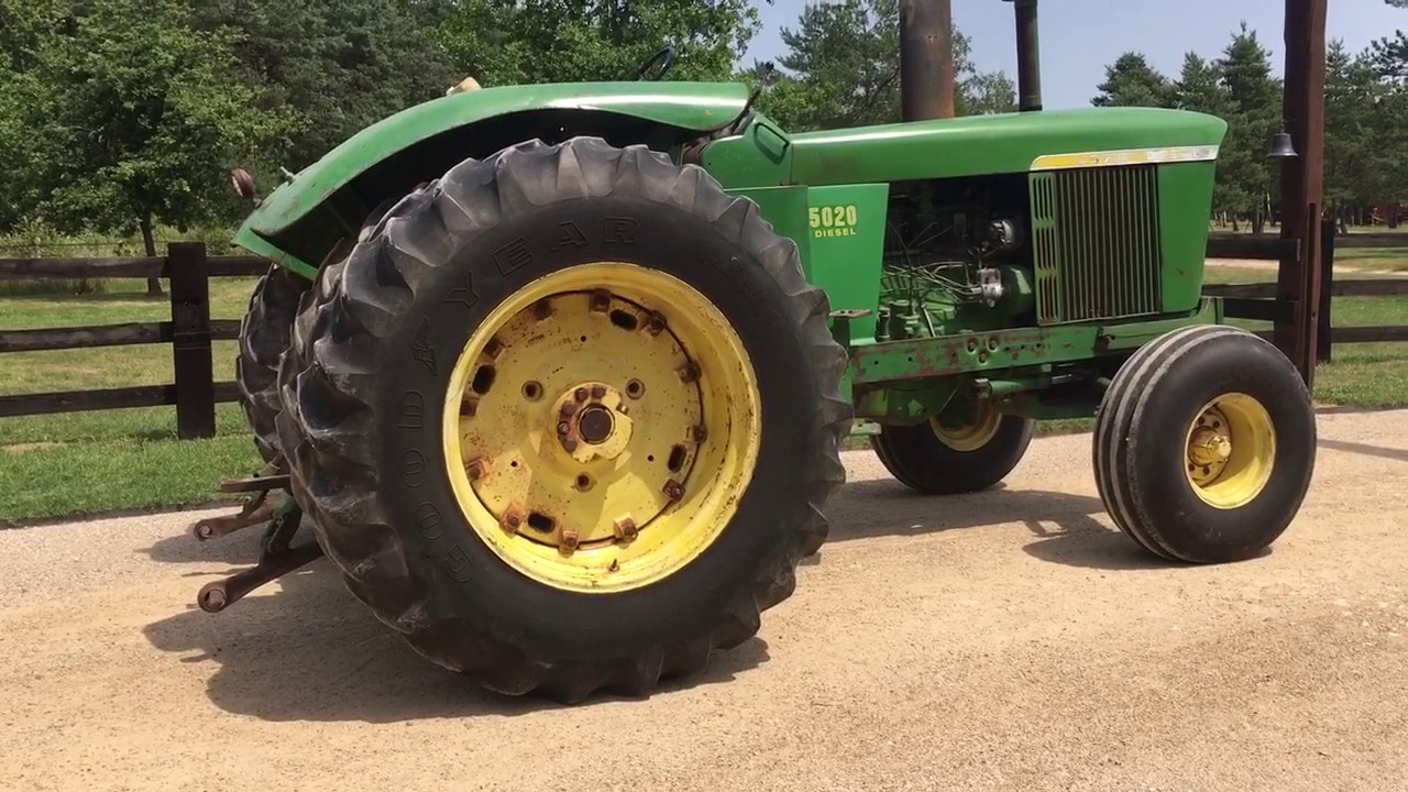 John Deere 5020 - YouTube