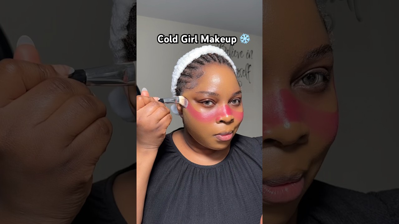 #coldgirlmakeup ️ Cold Girl Makeup ️ #imcoldmakeup #beauty # ...