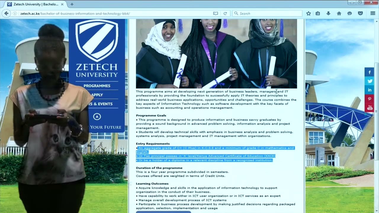 UNIVERSITY AND COLLEGE REVIEW ZETECH UNIVERSITY - YouTube