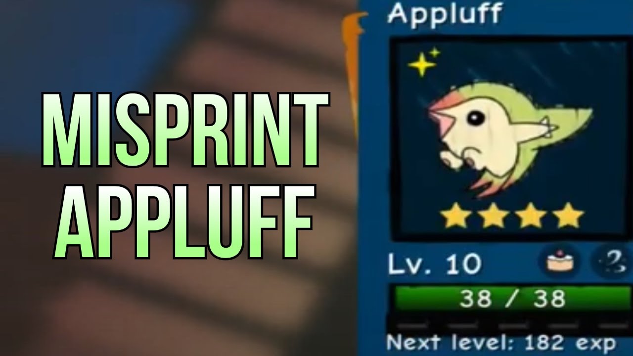 I GOT MISPRINT APPLUFF!! | Doodle World - YouTube