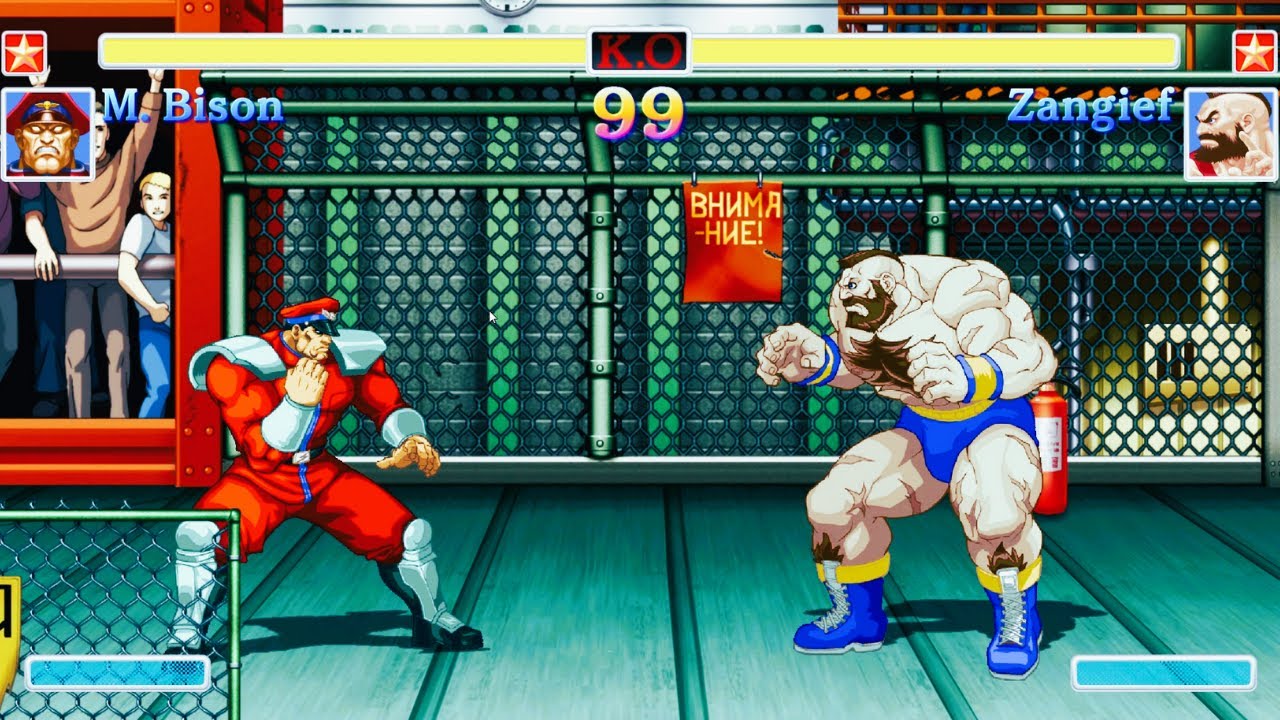 M.Bison vs Zangief (Hardest) Ultra Street Fighter 2: The Final ...