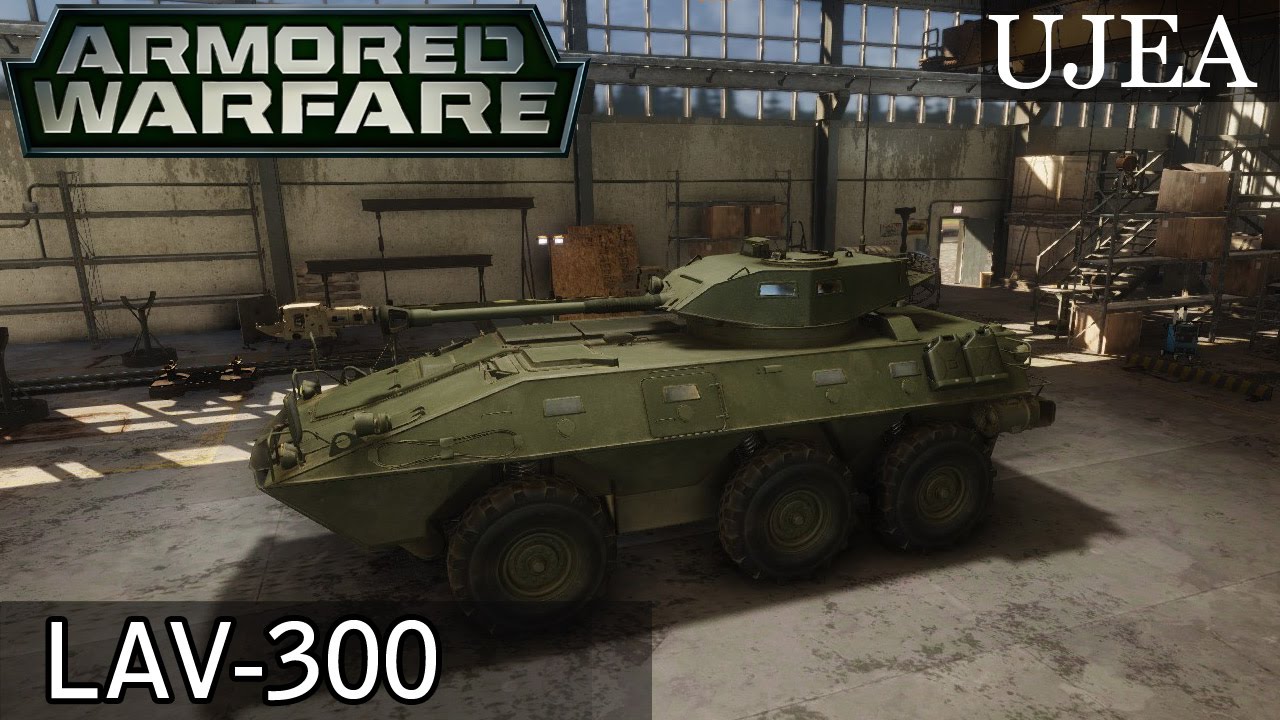 Armored Warfare: LAV-300 IV TIER gameplay pl - YouTube