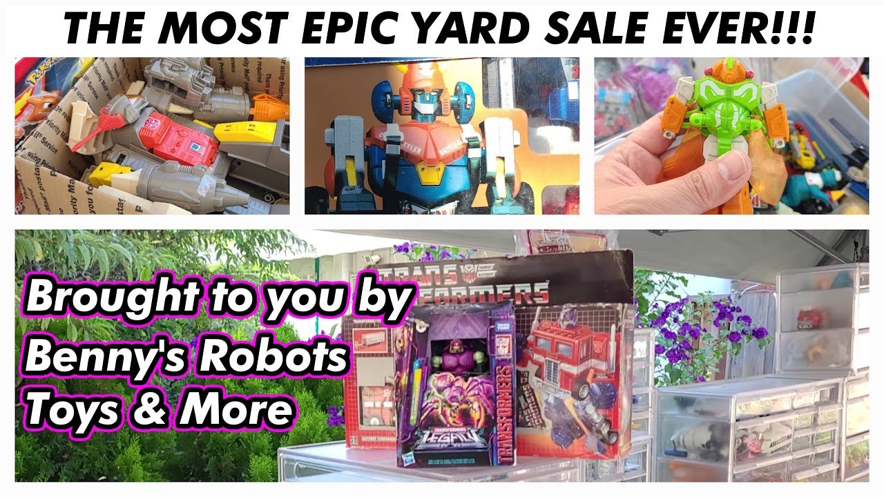 The Greatest Transformers Yard / Garage Sale! G1 to Legacy - c/o Benny ...