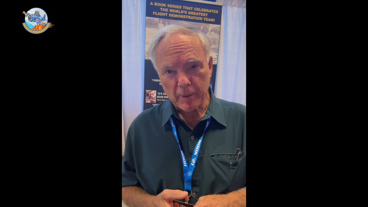 Denny Sapp, former Blue Angel, congratulates the Blues on 75 years ...