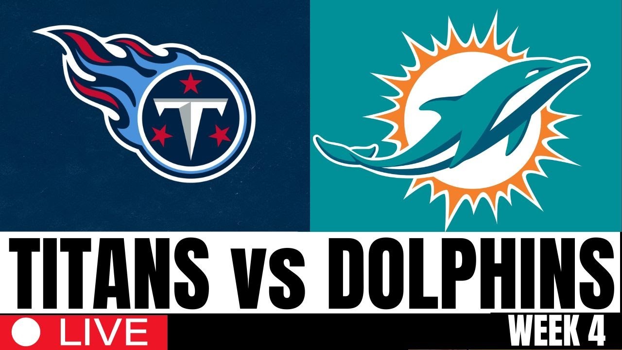 Titans vs Dolphins Live Stream Scoreboard, NFL Play by Play and ...