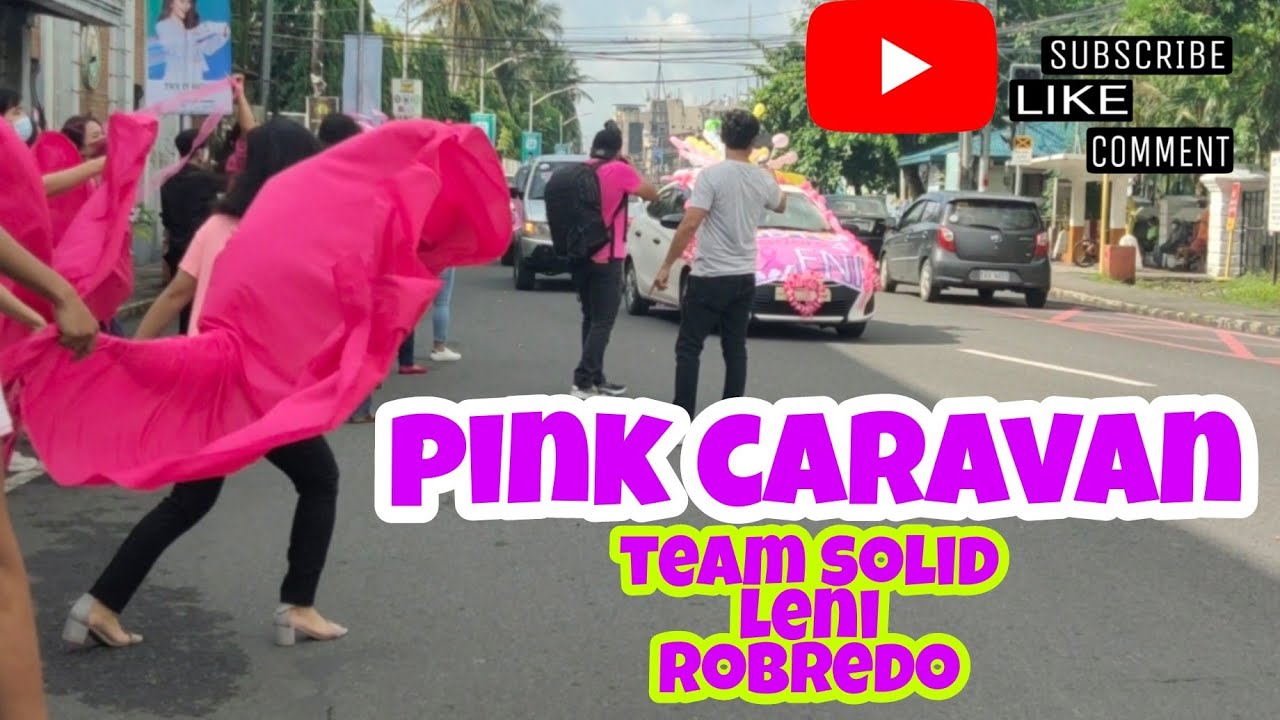 PINK CARAVAN TEAM LENI ROBREDO/BIKERIDE - YouTube