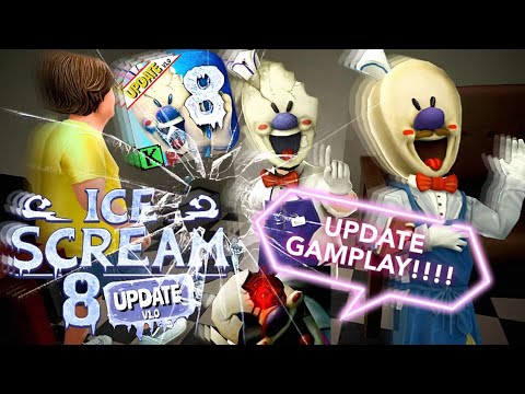 Evolution of Ice Scream Rod |Ice Scream 8 Update Full Gameplay!!! # ...