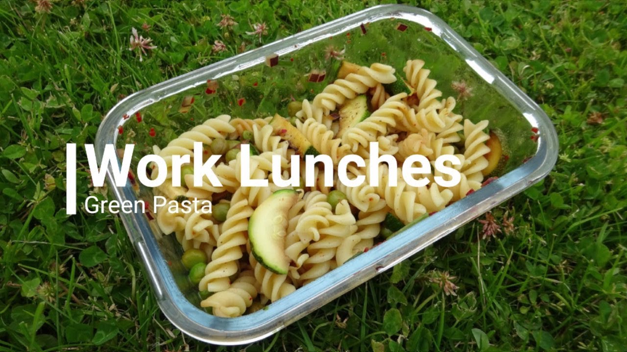 Work Lunch ¦ Green Pasta - YouTube