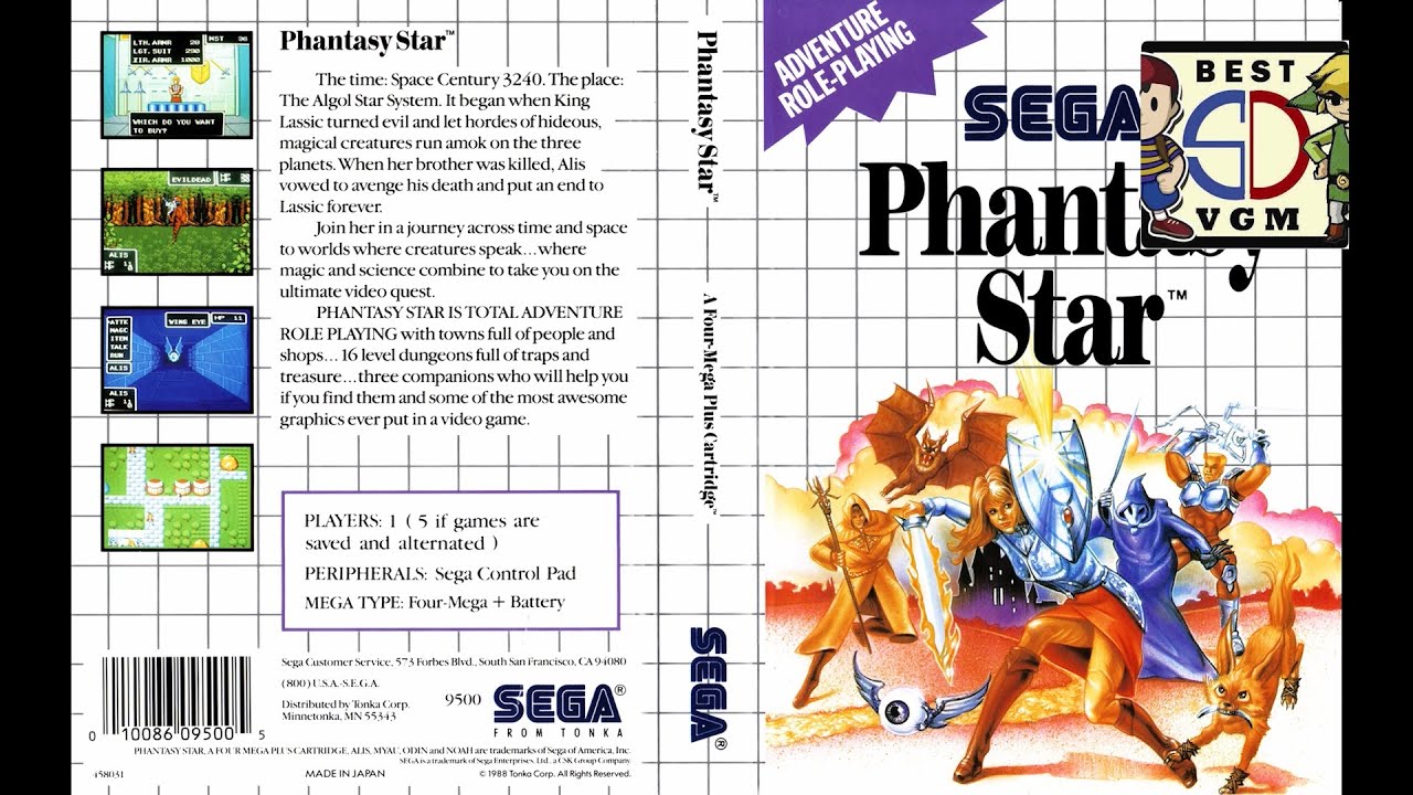 Best VGM 2808 - Phantasy Star - Palma - YouTube