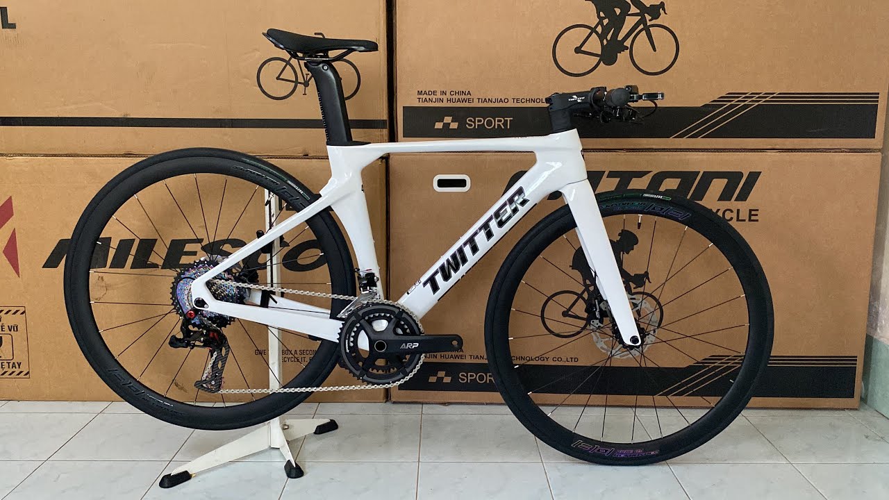 Twitter R10 tay ngang size 46 -13tr5 | 0936042074 Xe đạp giá rẻ - YouTube