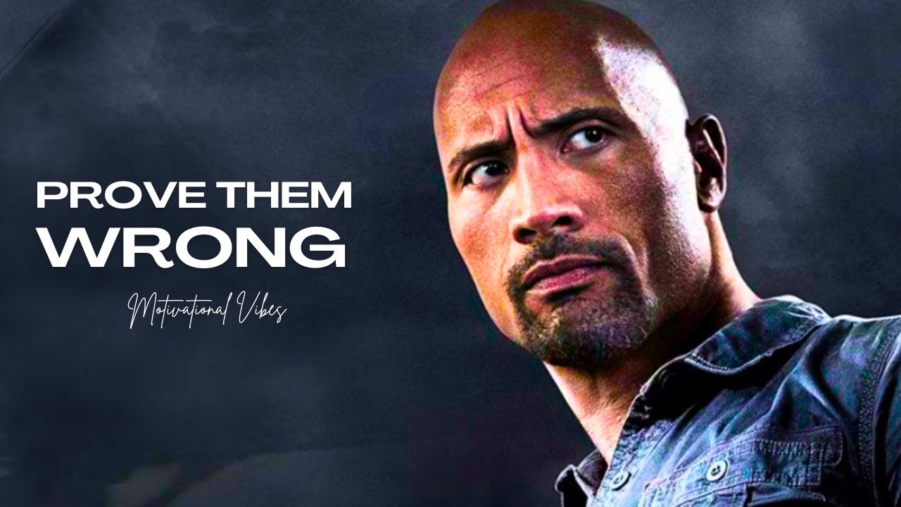 Motivational Speech #9 - Prove them wrong - YouTube