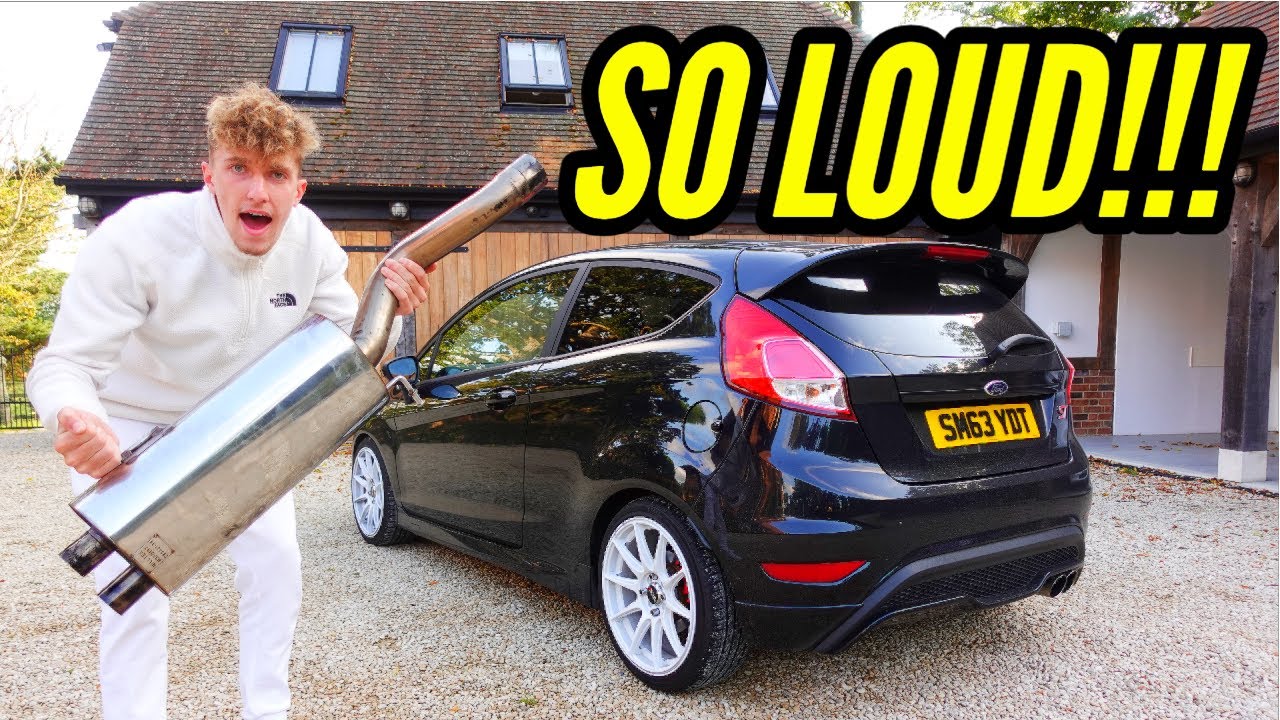 Fiesta ST BackBox DELETE! (DEAFENING!!) - YouTube