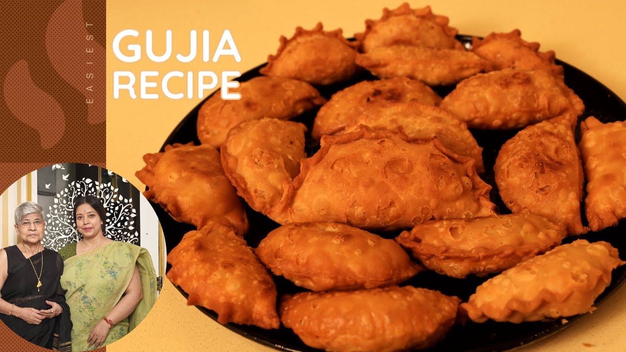 Gujiya Recipe With Flour|Gujia in Bengali[Ganesh Chaturthi Special ...