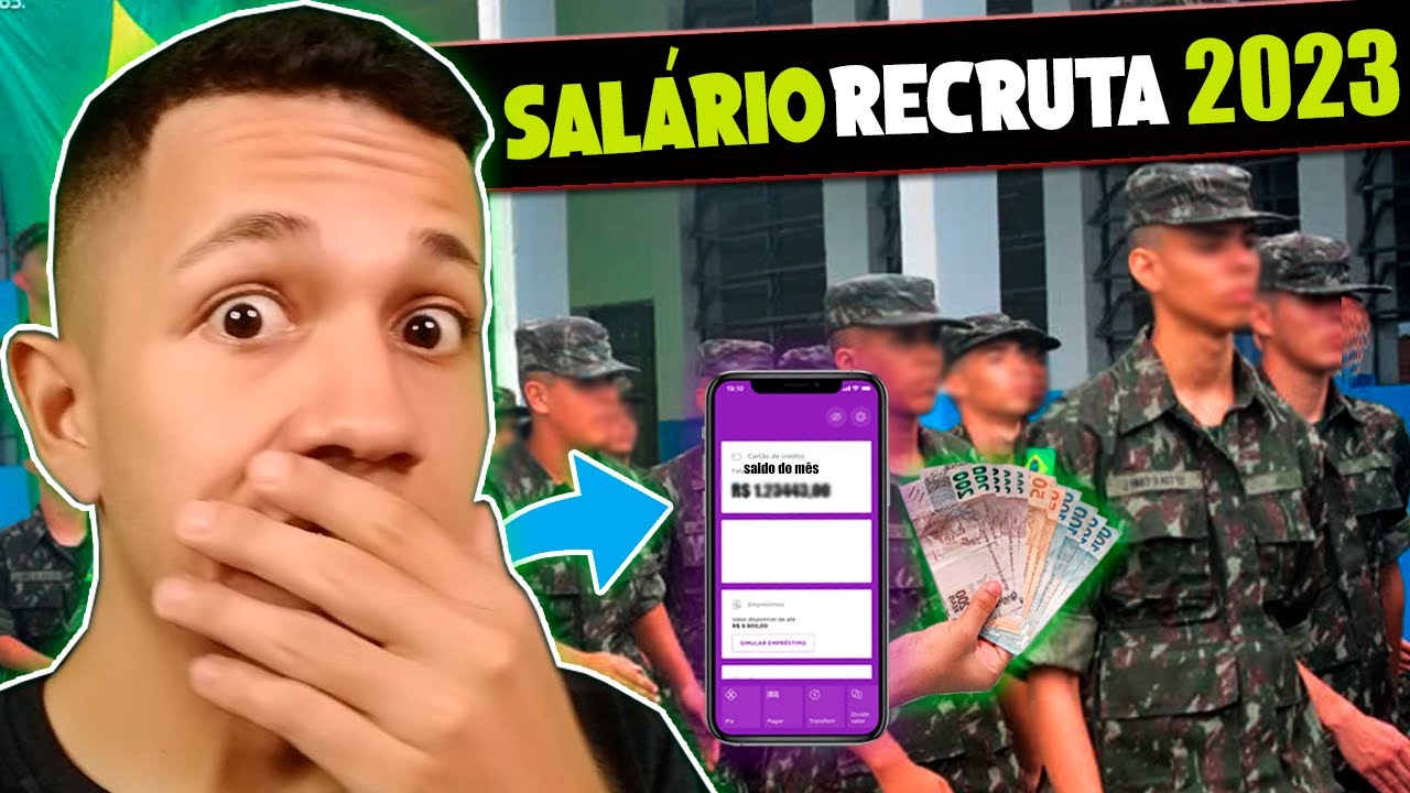 Quanto É O SalÁrio Do Soldado Recruta No ExÉrcito 2023 Youtube