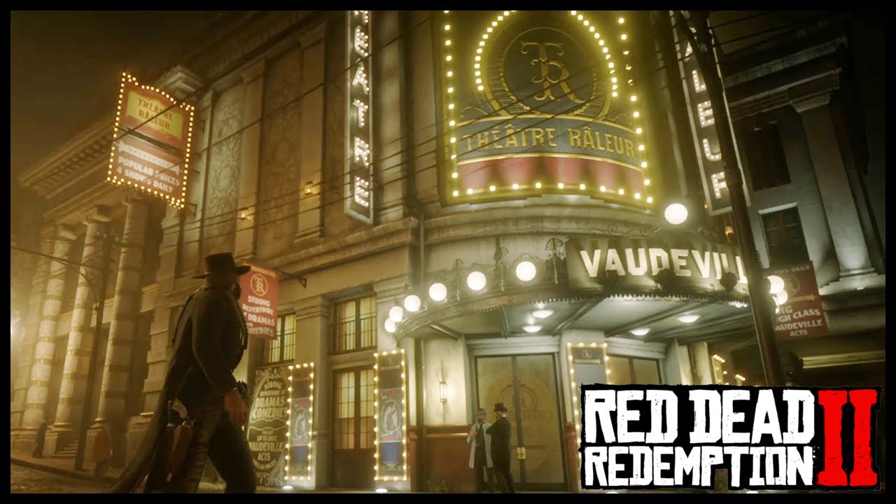 Red Dead Redemption 2 #28 Besuch im Theater [Deutsch|German] [Let's ...