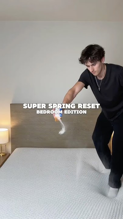 Kicking off my spring cleaning in the bedroom. Taking it room by room for a super spring reset ...