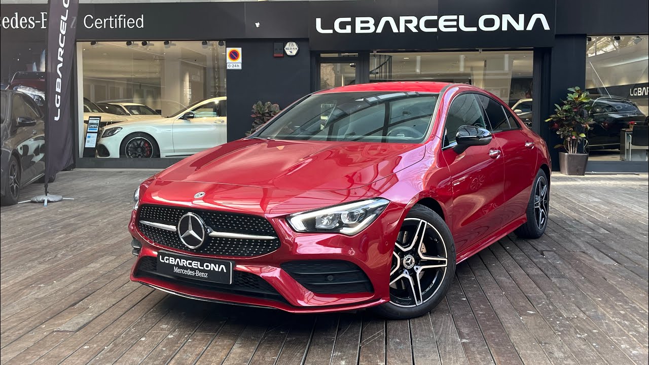 Mercedes Benz CLA 200 Coupé Designo Rojo Patagonia - YouTube