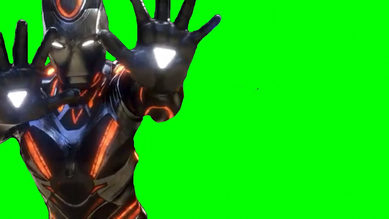Green Screen Marvel Avengers Damage Control Suit Up Effects - YouTube