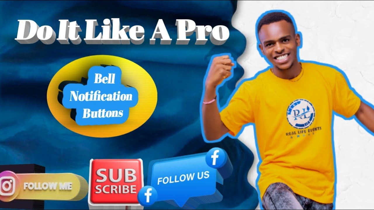 How To Add A Youtube And Facebook Subscribe/Follow Notification Button ...