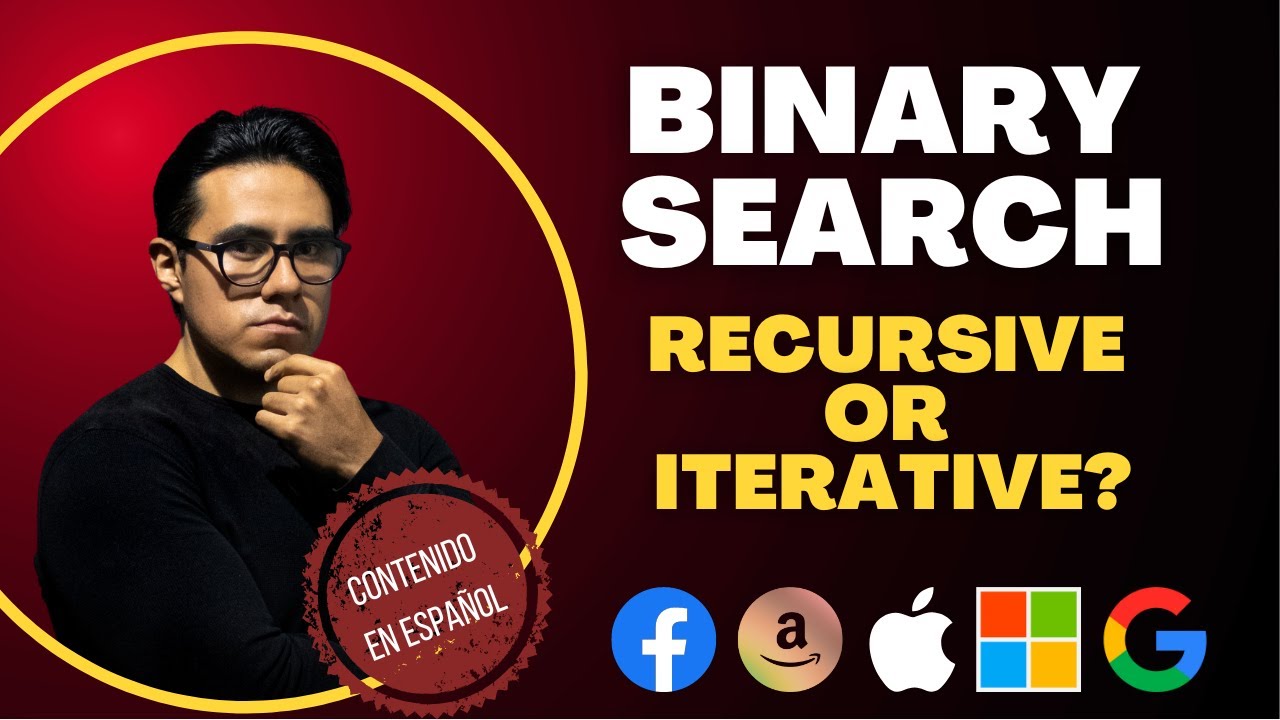 Binary Search | Búsqueda Binaria | Algorithms | Python | Contenido en español - YouTube