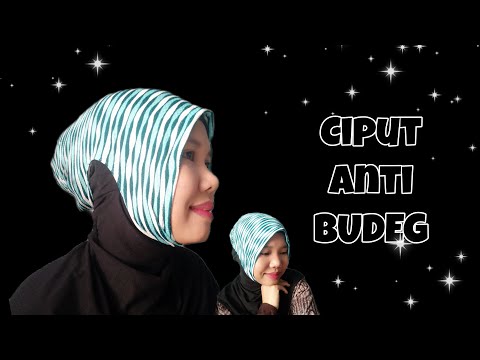 Tutorial Menjahit CIPUT ANTI BUDEG