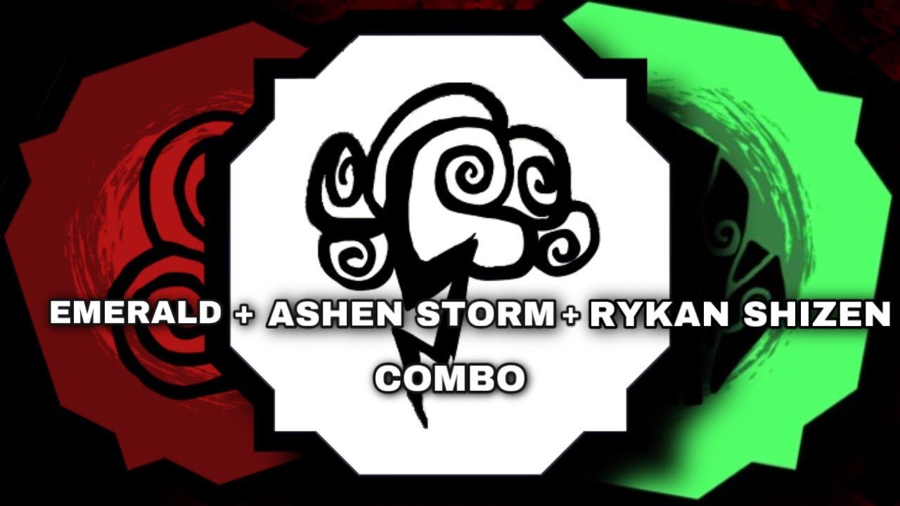 The *BEST* Emerald & Ashen Storm & Rykan-Shizen *COMBO* 555k+ Shindo ...