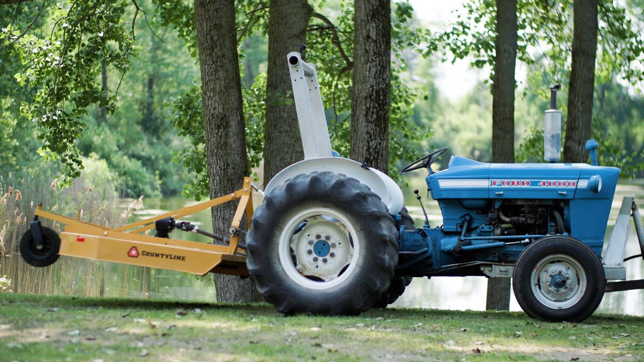 Brush Hogging in the Heat of Summer | CountyLine 5 ft. Rotary Cutter ...