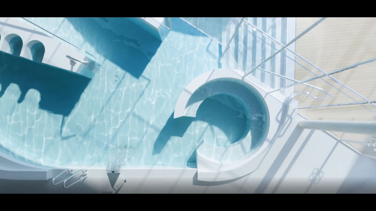 Presentation 3D animation swimming pool France - YouTube