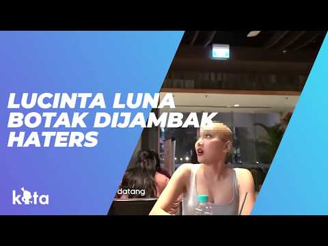 Gokil! Ribut di Mal, Lucinta Luna Botak Dijambak Haters