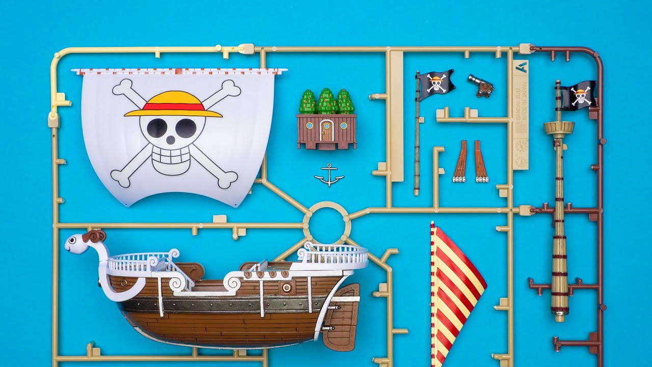 [Build] One Piece: Going Merry | Satisfying Beat Building | Speed Build ...