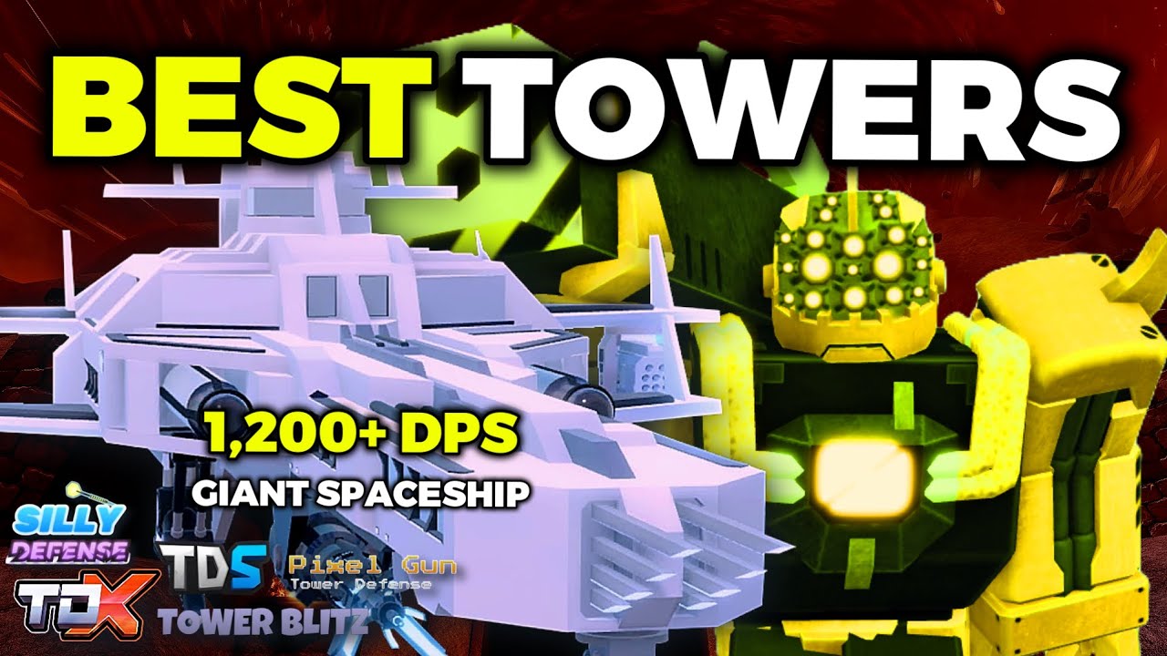 The COOLEST Towers Of ANY Tower Defense Game EVER. (Roblox) - YouTube