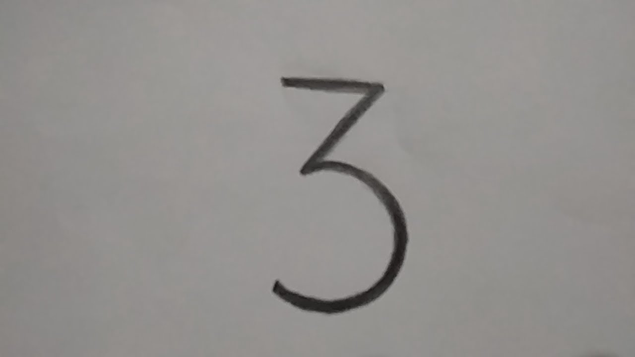 How To Draw A Duck From number 3 | Very Easy Drawing Step By Step ...
