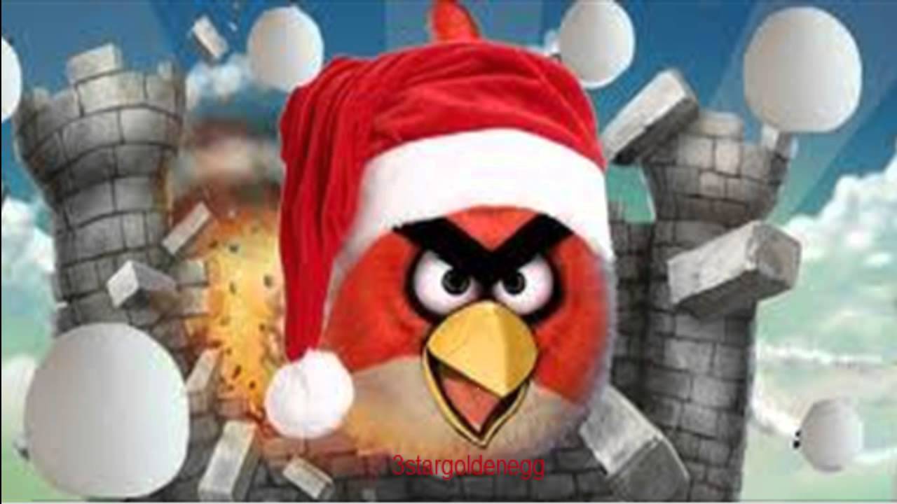 Angry Birds Christmas Song Merry Christmas and Happy New Year - YouTube