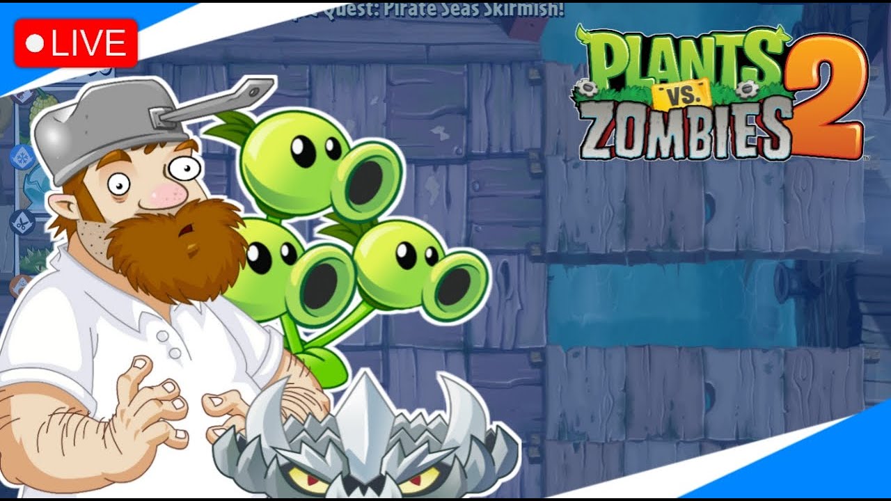 SAATNYA MEMBASMI ZOMBIE DI ZAMAN BAJAK LAUT!! - Plants Vs Zombies 2 It ...