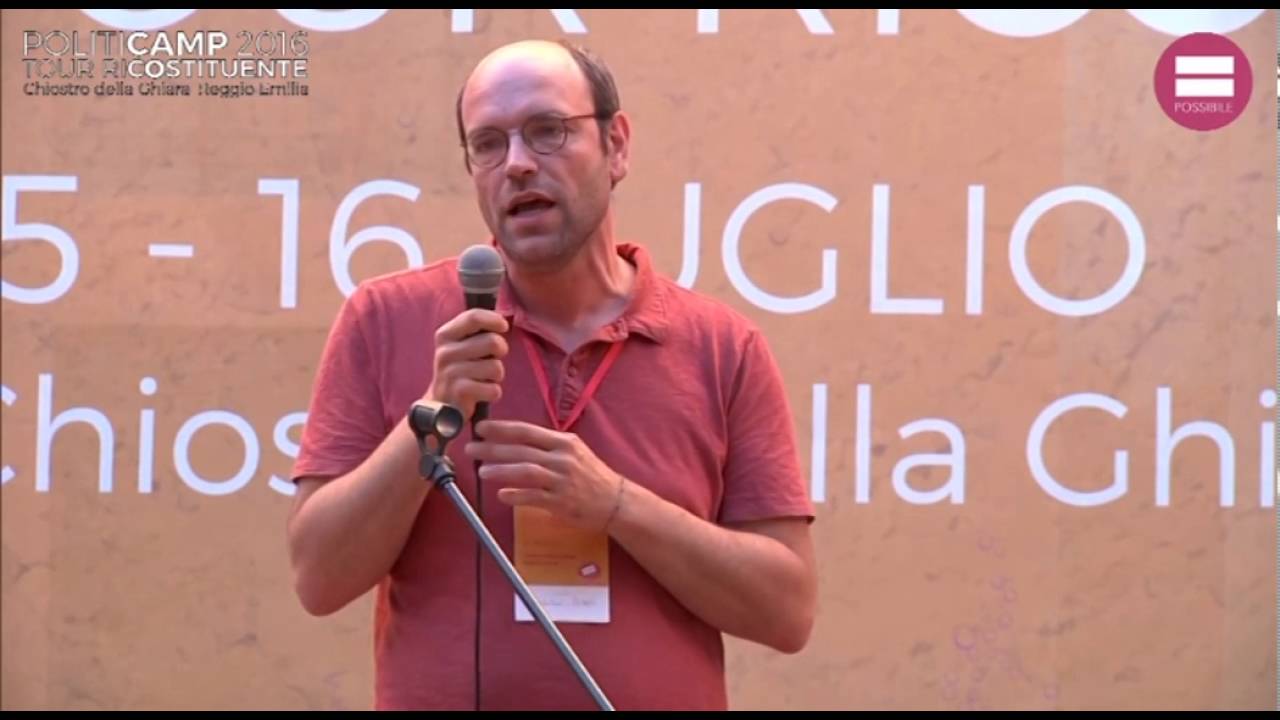 Rodrigo Peduzzi | Progetti Possibili (=) PolitiCamp 2016 | Reggio ...