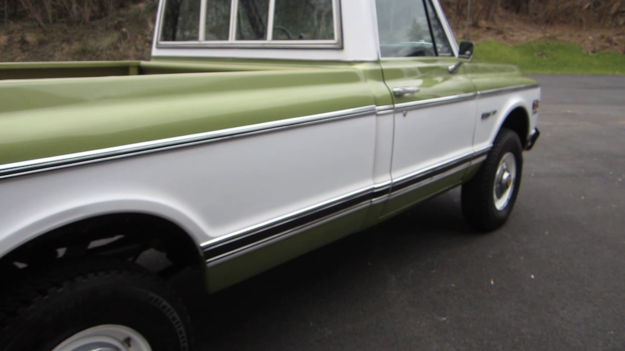 ** SUPER CLEAN & SOLID !! ** 1971 CHEVY C/K20 4X4 ** SOLD !! - YouTube